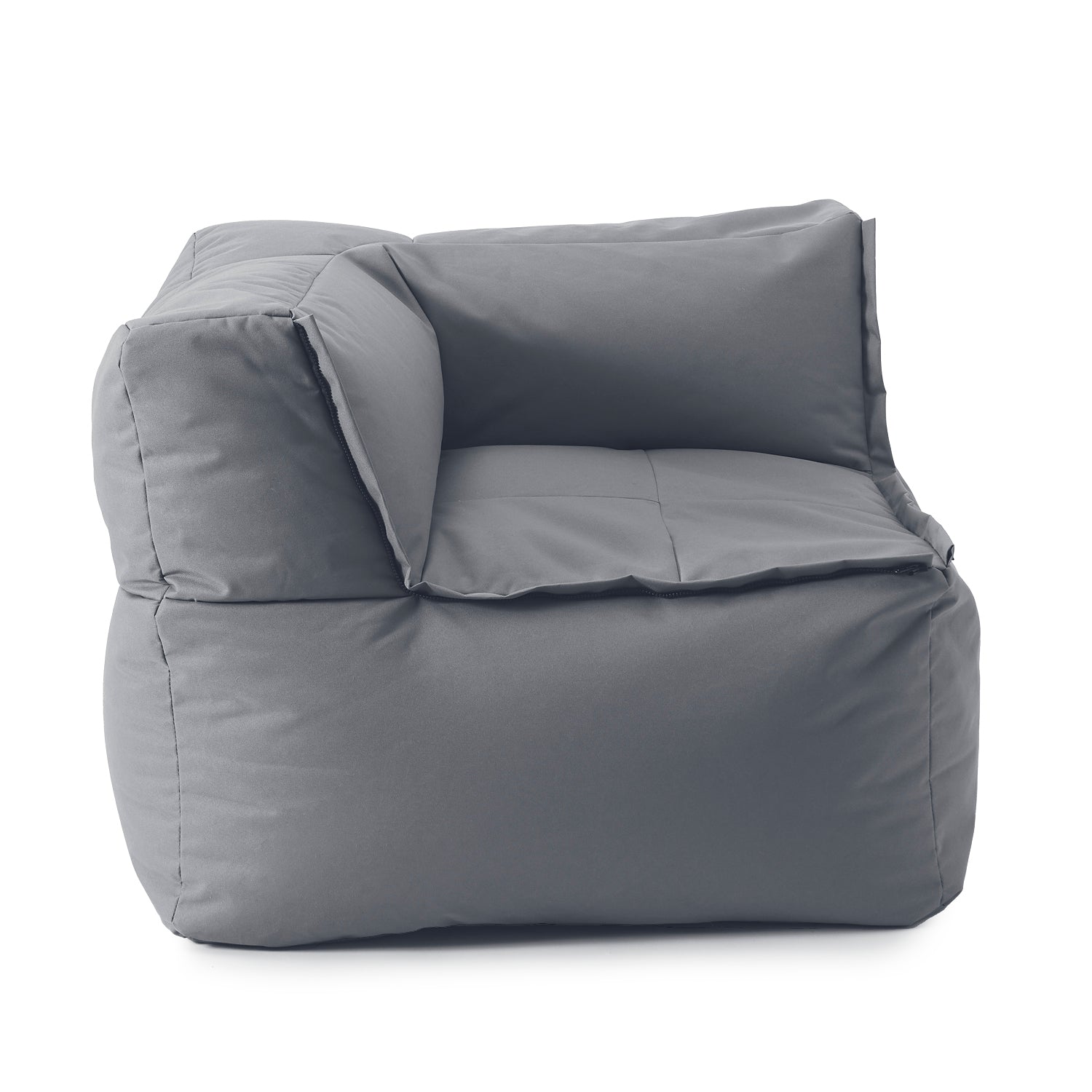 LUMALAND Sitzsack-Sofa Ecke - Kombinierbar mit Modularem System - 340 ...